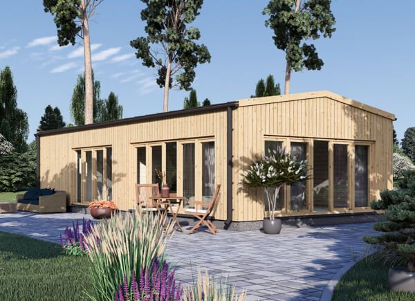 Case in legno moderne per chi ama lo stile contemporaneo