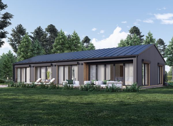 Case in legno moderne per chi ama lo stile contemporaneo