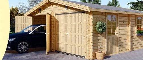 Garage in legno: un box auto straordinario e conveniente