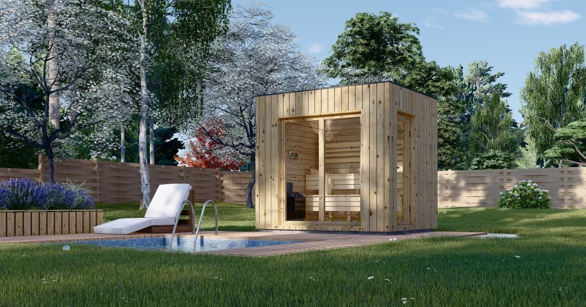 Saune da esterno 2-4 posti di piccole dimensioni